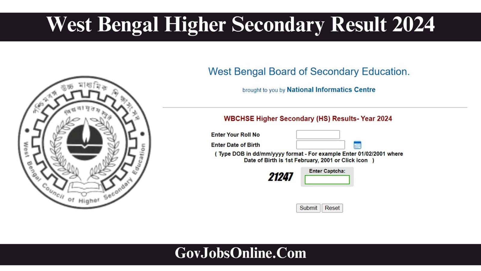 West Bengal Higher Secondary Result 2024 View Results Now